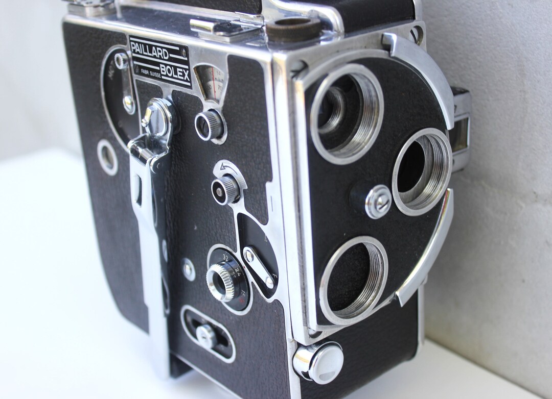 Working BOLEX H16 F25 16mm Cine Camera Without Lenses Rare 50s Quality ...