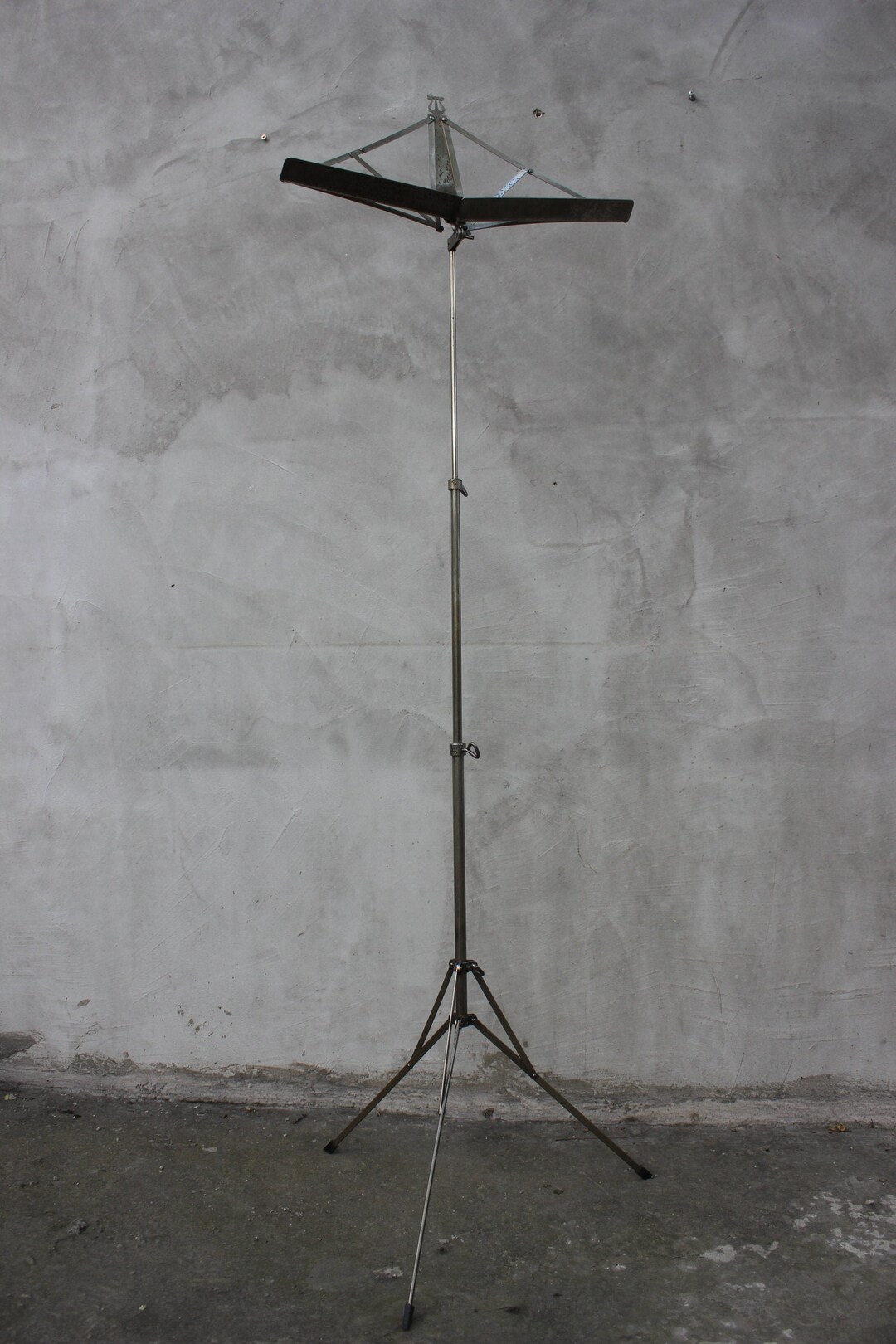 Vintage Chrome Metal Portable Score Holdercore Folding Music Sheet ...