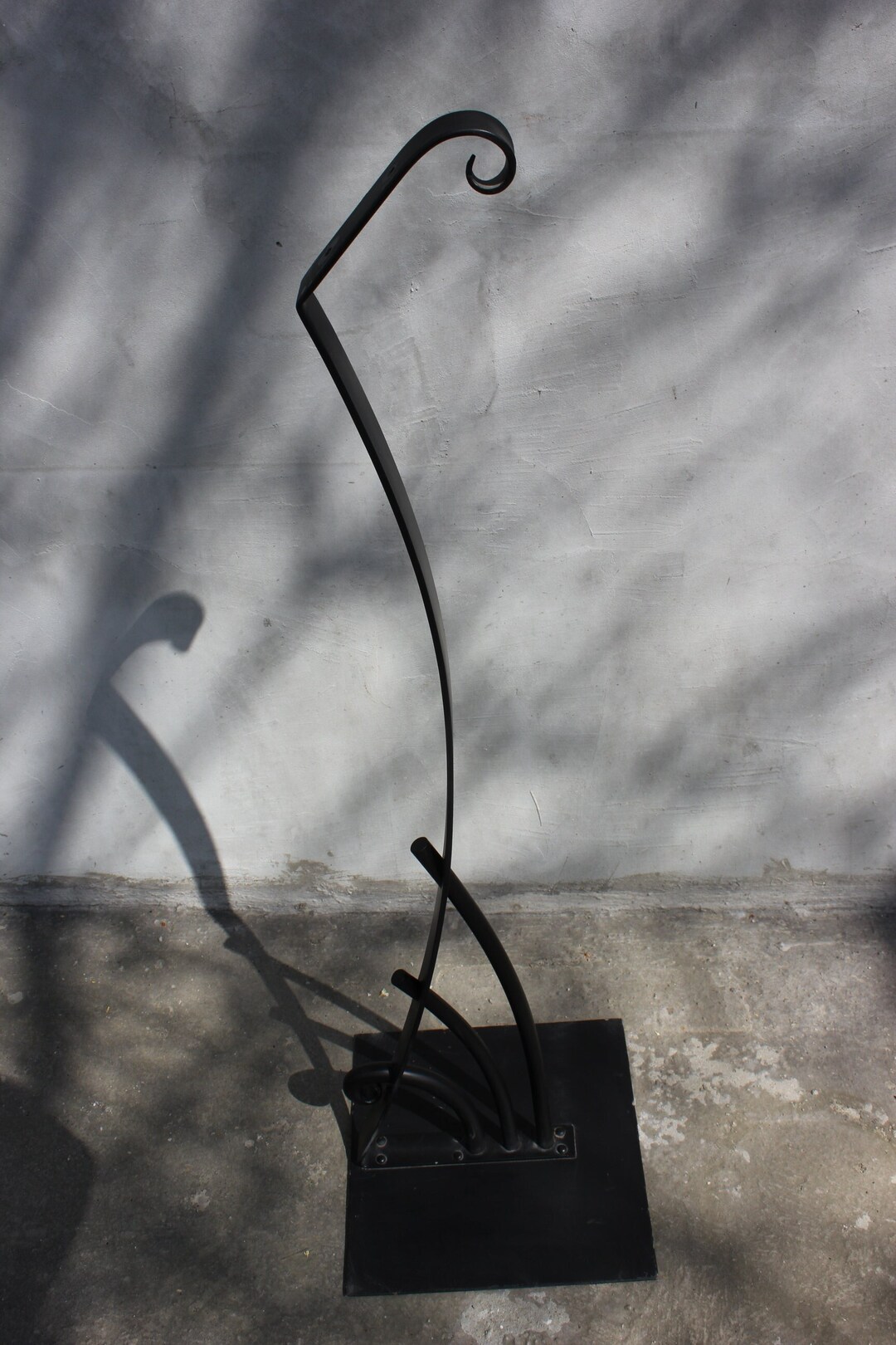 Vintage Metal Stand Wrought Iron Base for Music Stand, Reading Desk ...