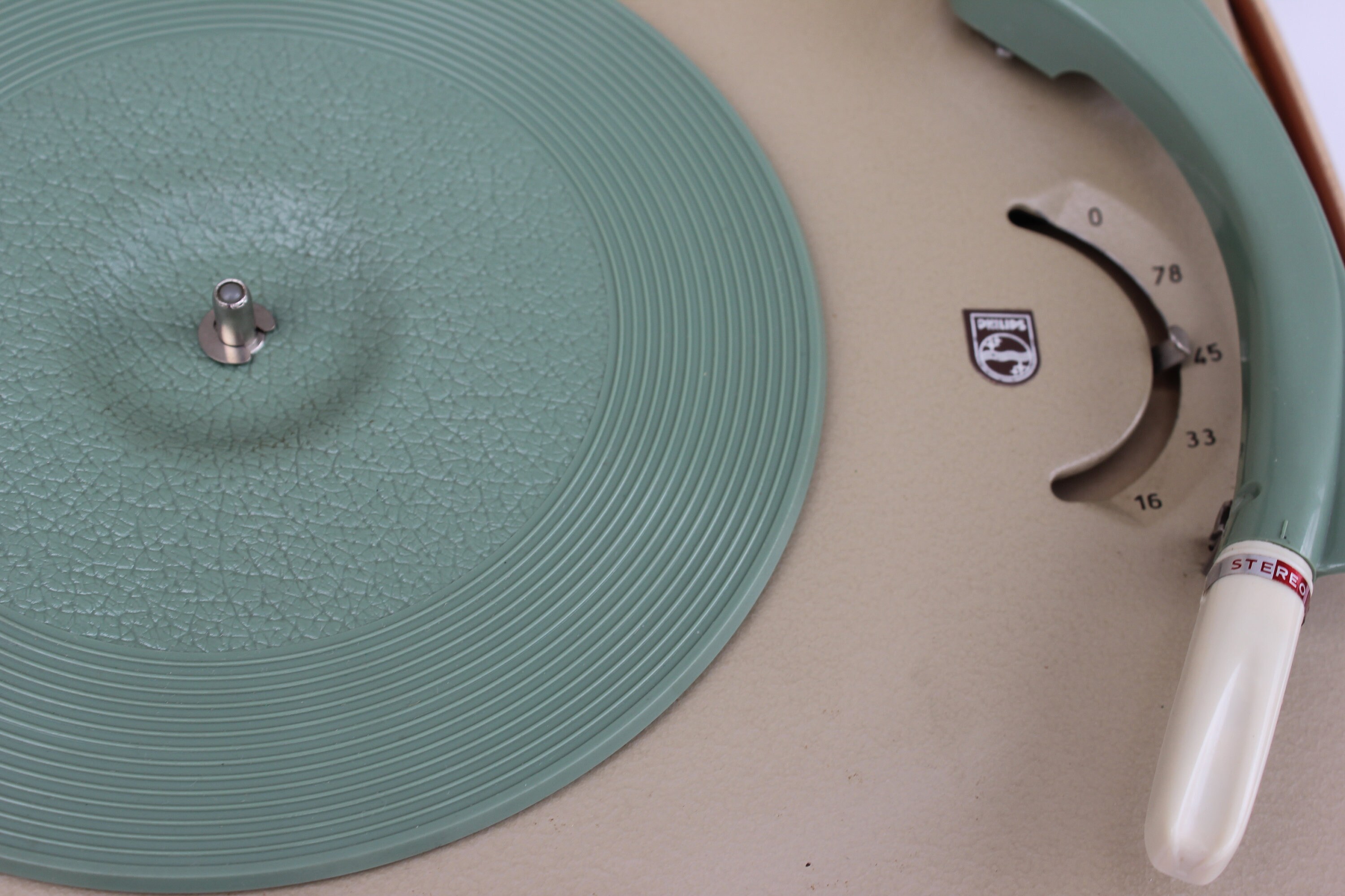 Vintage PHILIPS Turntable Vinyl Player Collectible 50s Working - Etsy