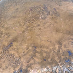 Vintage Islamic Copper Plate: Hand-etched Arabic Wall Art (20") - Etsy