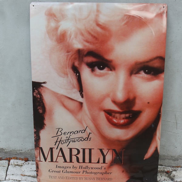 Marilyn Monroe Metal Wall Hanging Sign - Etsy