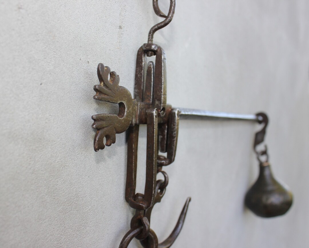Antique Wrought Iron Primitive Farmers Balance Scale - Etsy