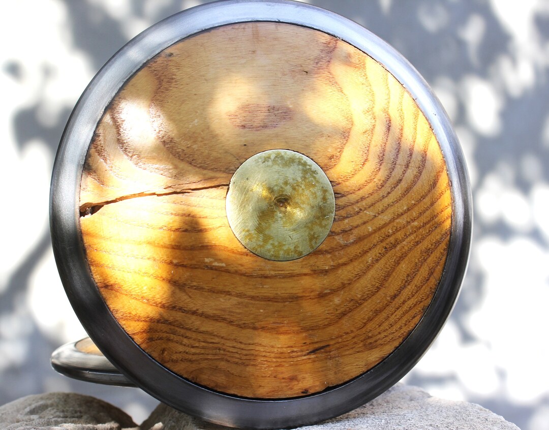Vintage Track and Field Discus, Wood Sporting Accessory, Retro Sport ...