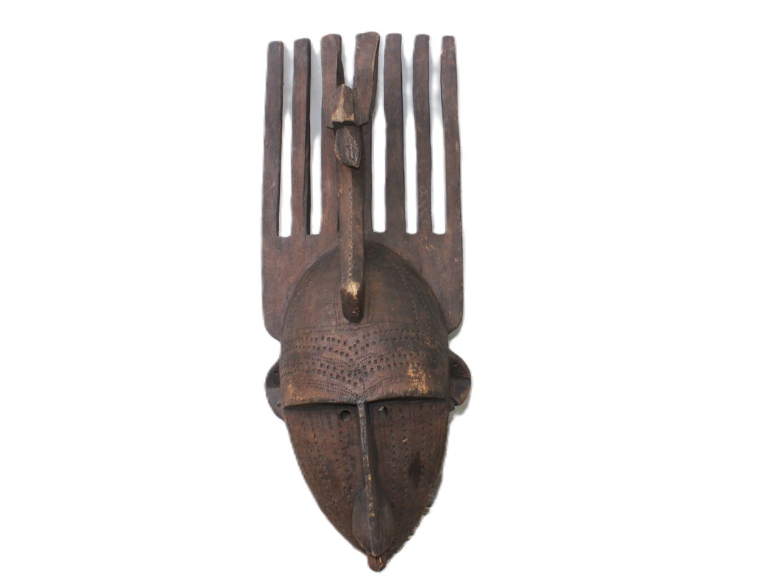 African Origin Wooden Mask, Dogon Rituals and Ceremonial Mask , Ethnic ...