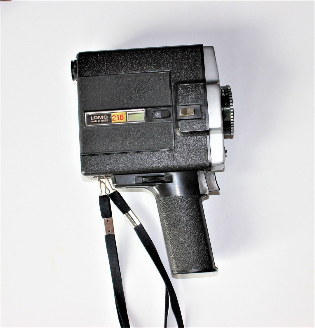 Vintage Soviet Video Camera LOMO 216 Camera Original Leather Case ...