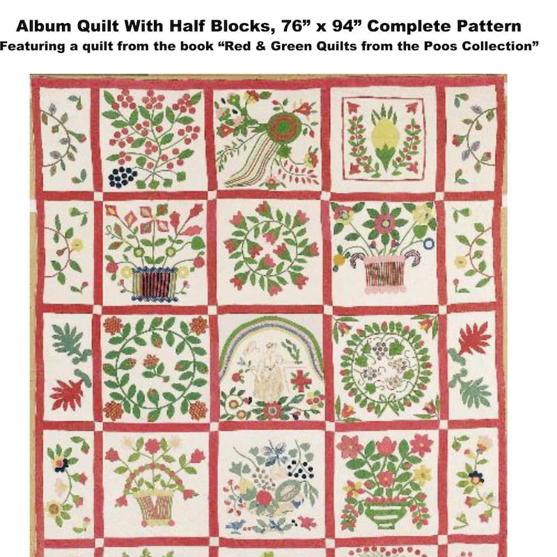 Baltimore Quilt Kit - Etsy