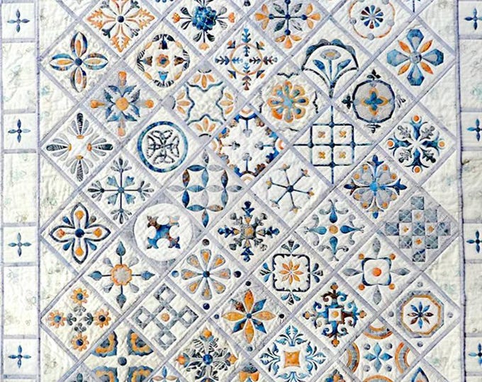 Metro Tiles Quilt Pattern by the Gourmet Quilter - Etsy