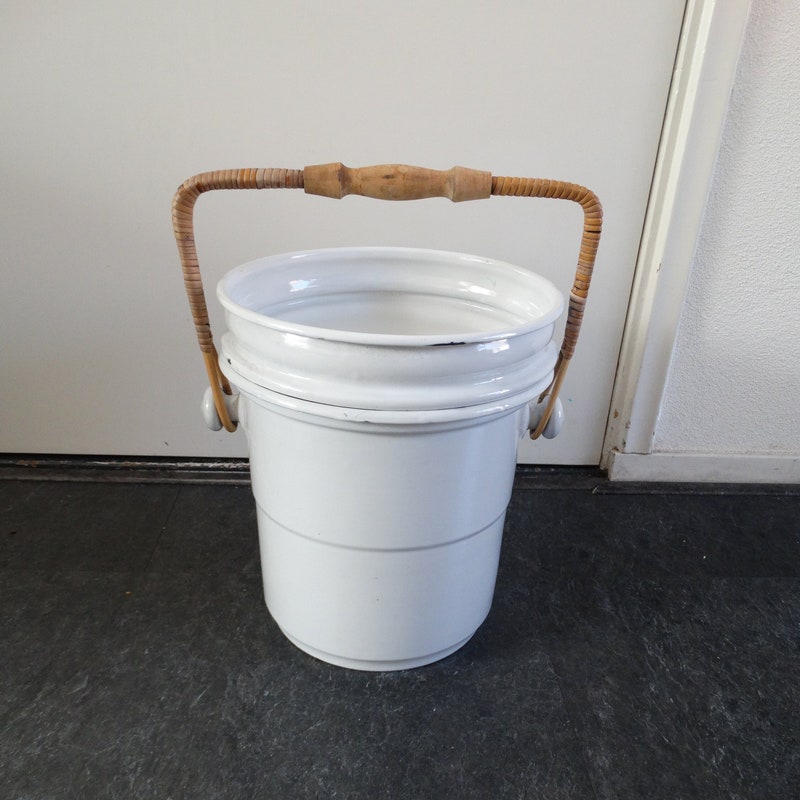 Enamel Bucket - Etsy