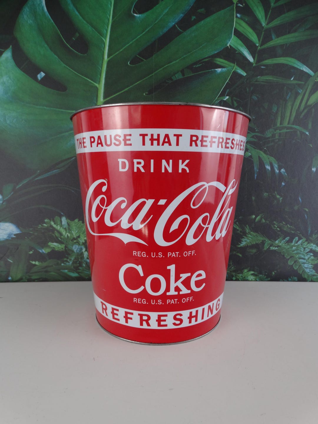 Lebber Vintage® Vintage Trash Can, Vintage Very Rare - Etsy