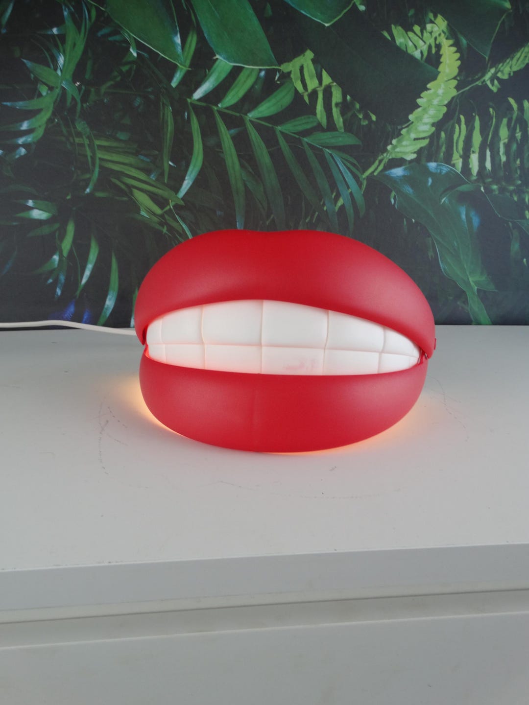 Lebber Vintage® - IKEA Flabb - Pop Art Lamp, Lips, Wall Lamp. - Etsy