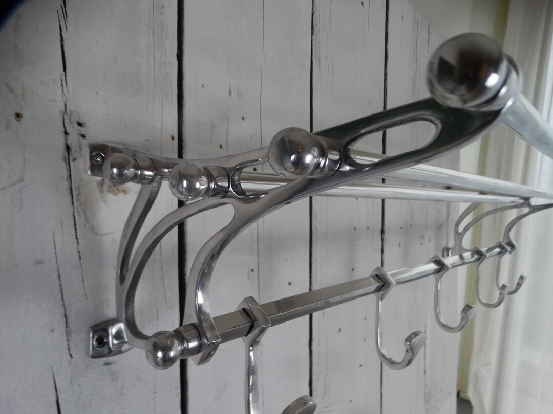 Lebber Vintage® Art Deco Coat Rack, Railroad Coat Rack. 1930s Style. - Etsy