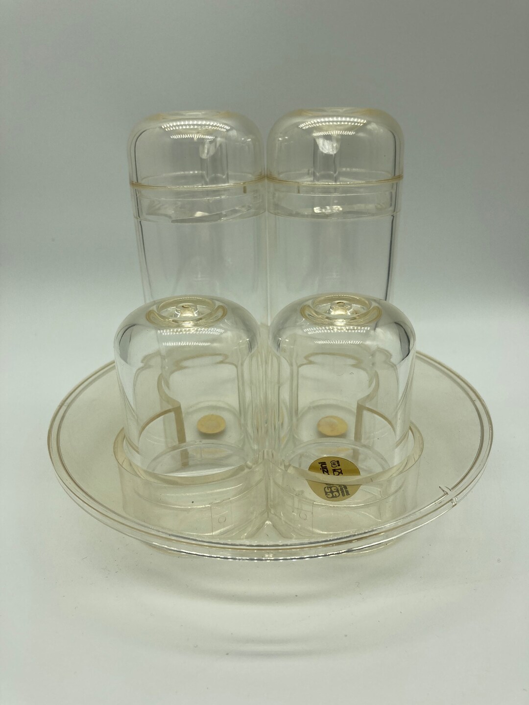 Lebber Vintage® - Lucite Cruet Set Guzzini 70s / Design Ambrogio Pozzi ...