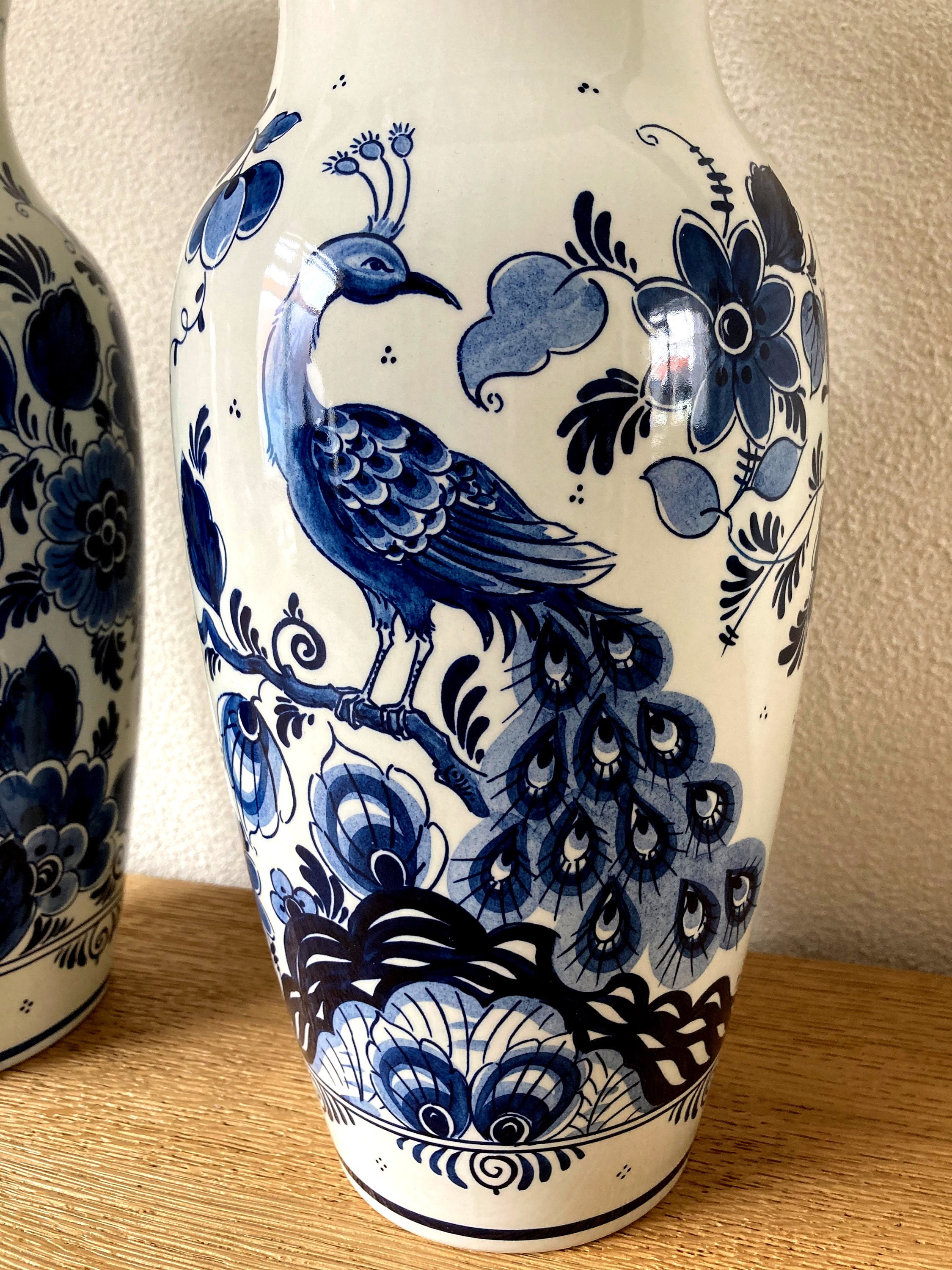 Lebber vintage® - Delft blue Royal Goedewagen Vintage vase XXL.