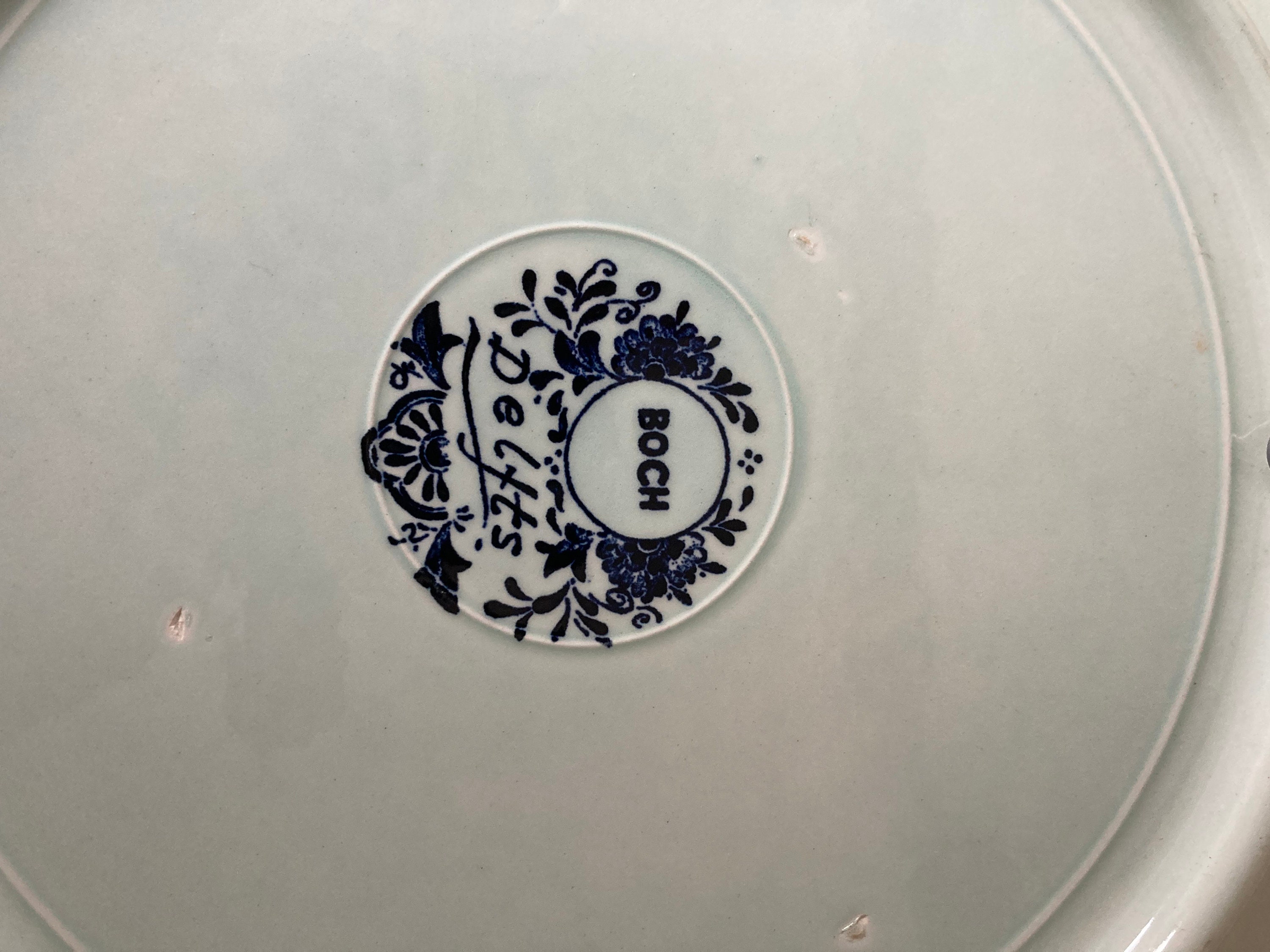 Big delft blue sign | Etsy