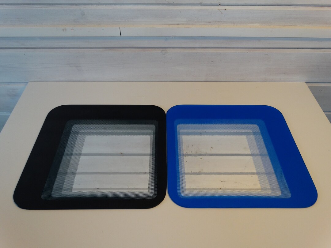 Lebber Vintage® - Vintage 90s Mirror Plate in Retro 70s Style, Square ...