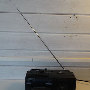 Lebber Vintage® - Sony CFM-10 AM/FM Radio Cassettekabel - Boombox. - Etsy