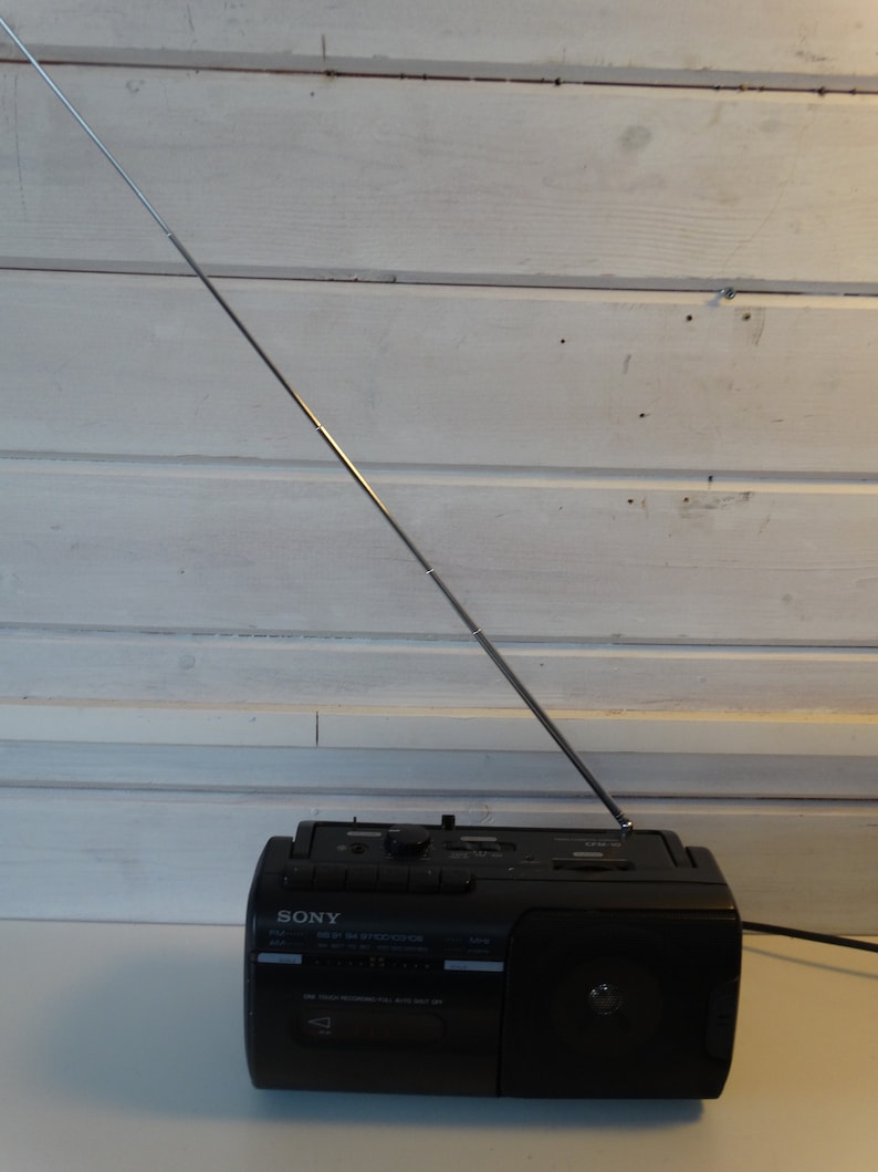 Lebber Vintage® Sony CFM-10 AM/FM Radio Cassettekabel - Etsy