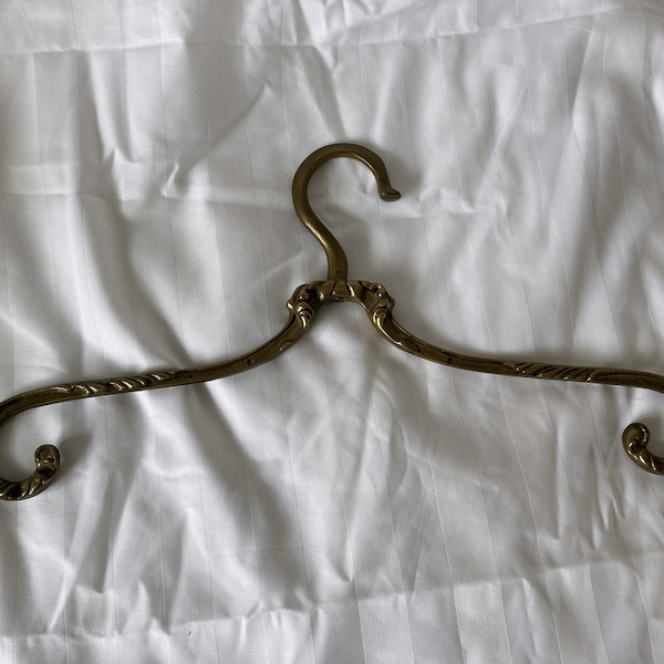 Antique Brass Wedding Dress Hanger - Etsy
