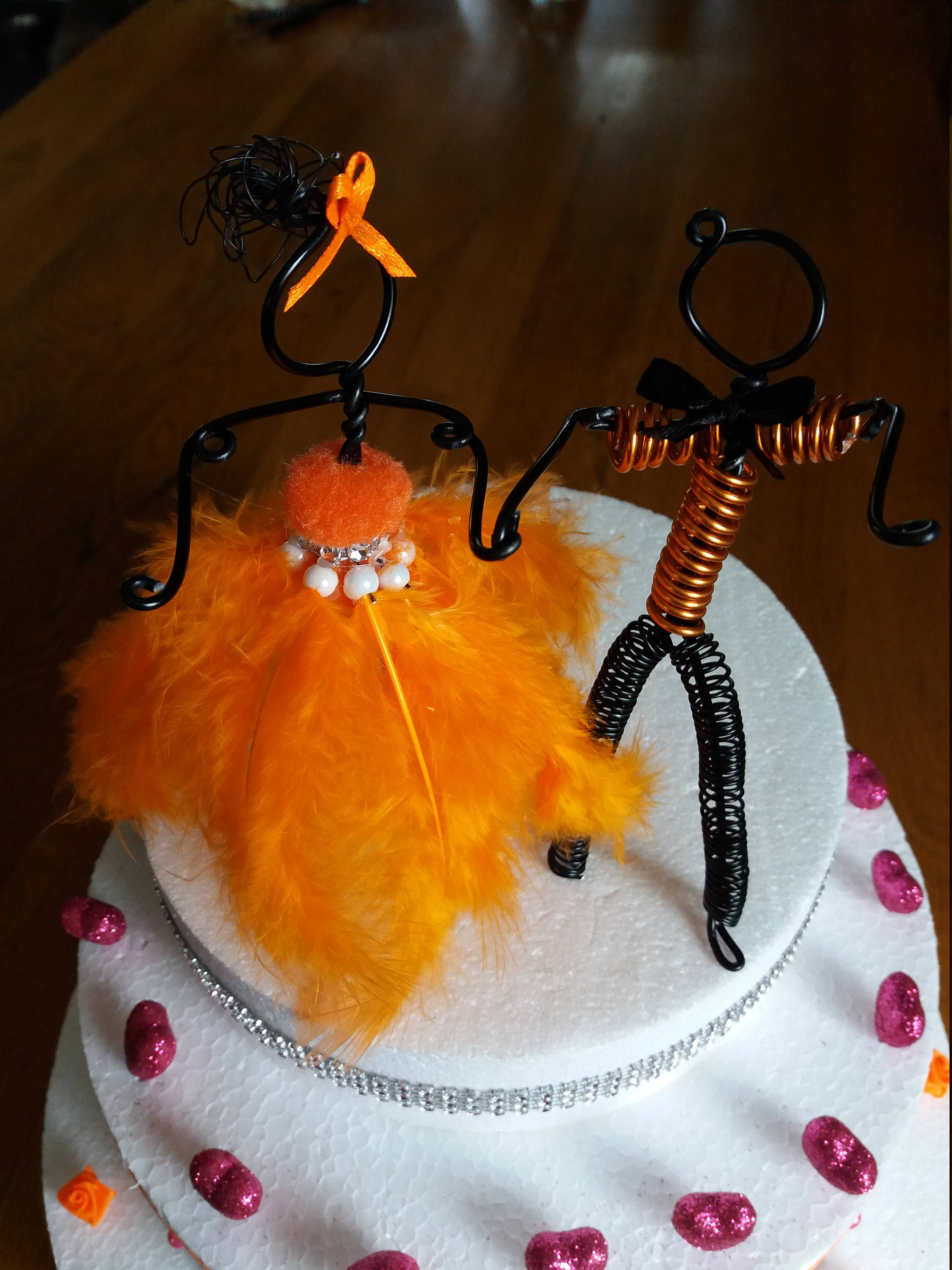 Décoration en fil d'aluminium - "Mr & Mme" - Etsy France