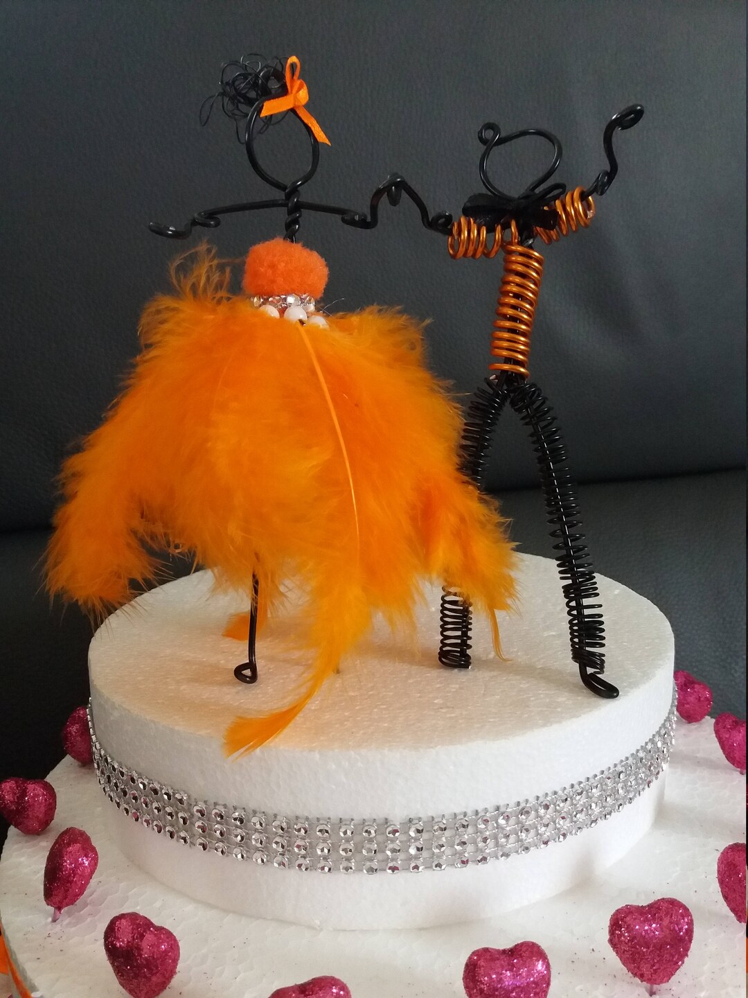 Décoration en fil d'aluminium - "Mr & Mme" - Etsy France