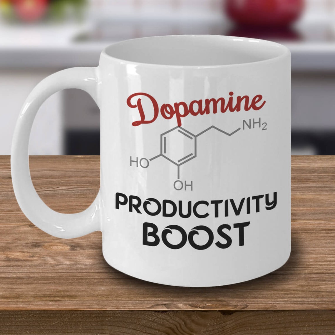 Dopamine Molecular Structure Coffee Mug Chemical Formula Mug - Etsy
