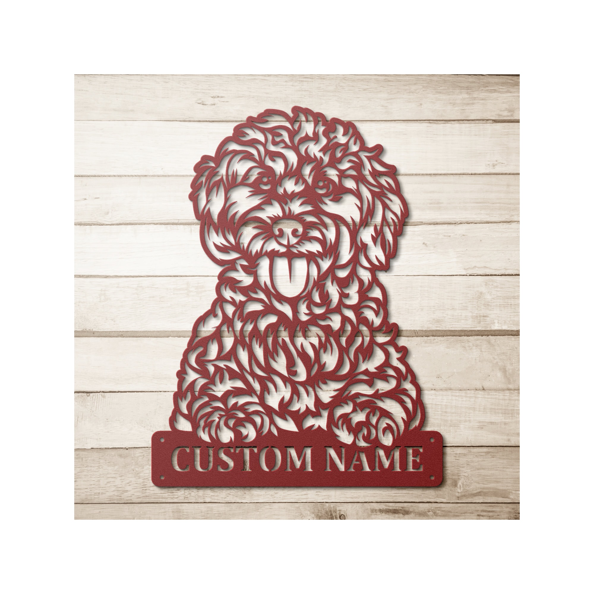 Personalized Cockapoo Metal Sign Gift for Him or Her Custom - Etsy
