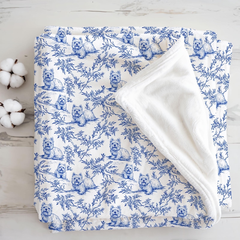 Westie Bedding - Etsy