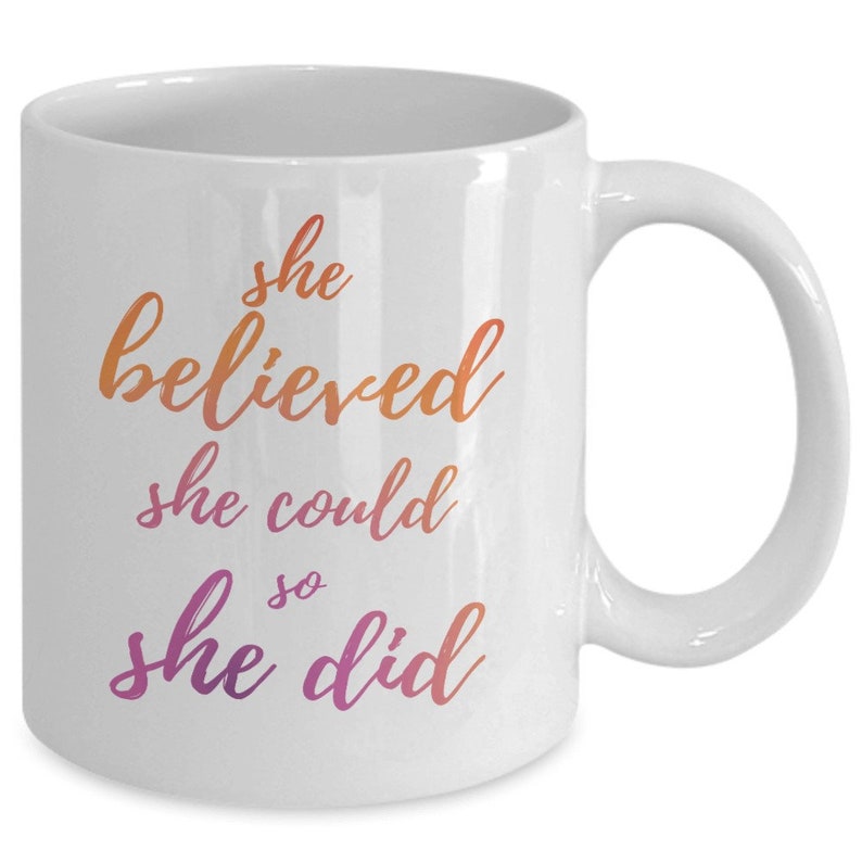 Positive Affirmation Mug, Good Vibes Only Coffee Mug for Family ...