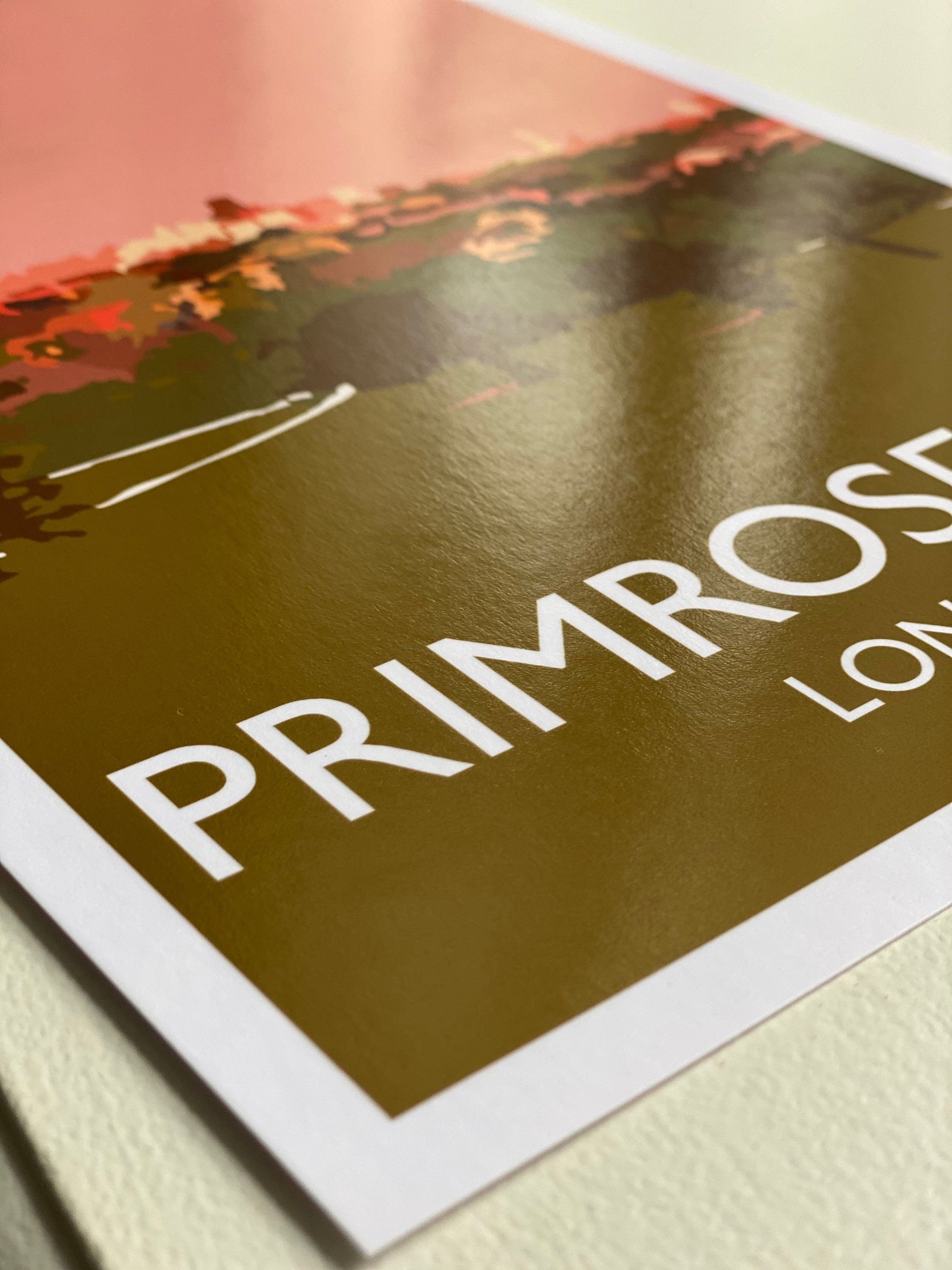 Primrose Hill London NW3 England UK A4 Travel Poster Print - Etsy UK