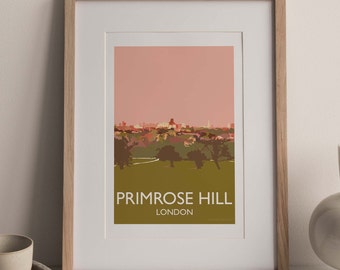 Primrose Hill Print | Etsy UK