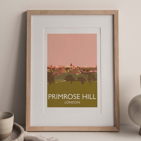 Primrose Hill Print - Etsy UK