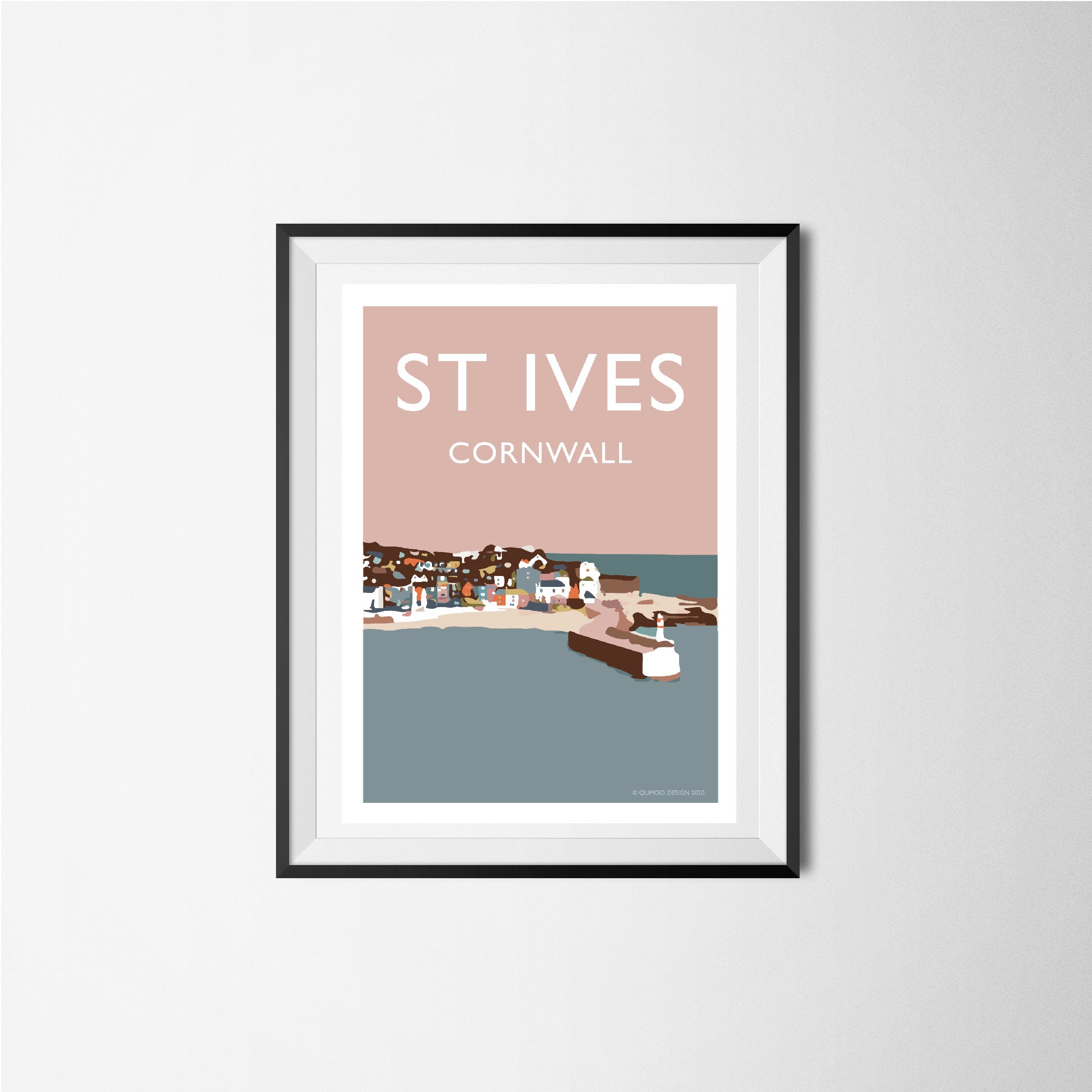 St Ives Cornwall England UK A4 Travel Print Poster unframed - Etsy UK