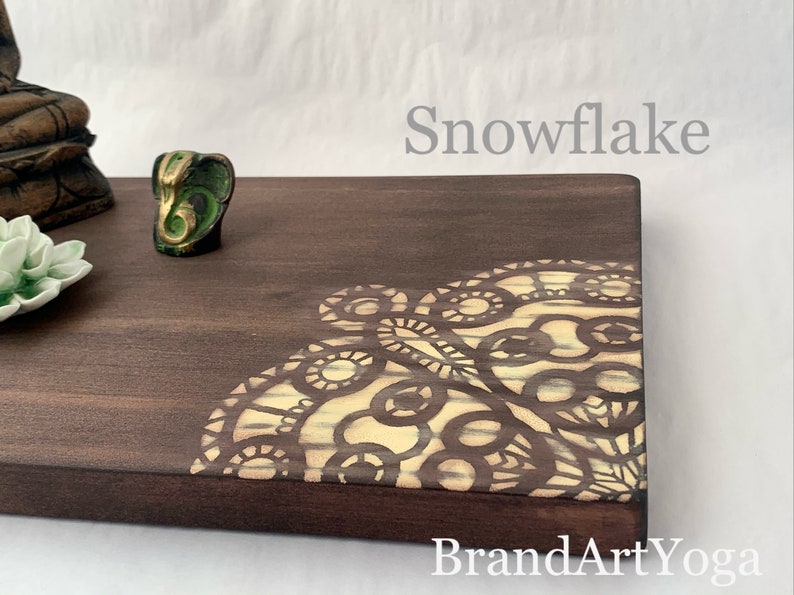 Personal Meditation Altar Small Size, Yoga Gift, Yoga Art, Shrine, Wood ...