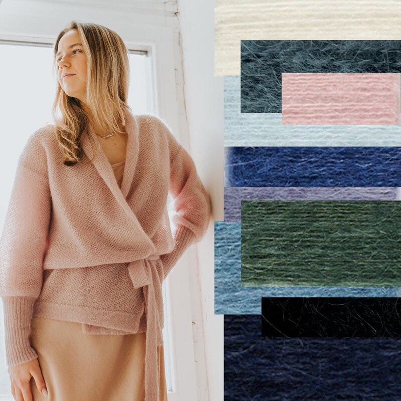 Long Wrap Cardigan - Etsy