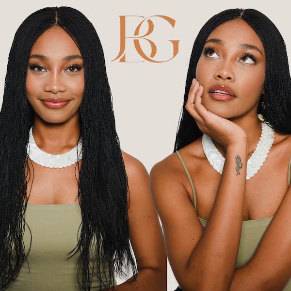 Braids Human Hair Crochet - Etsy