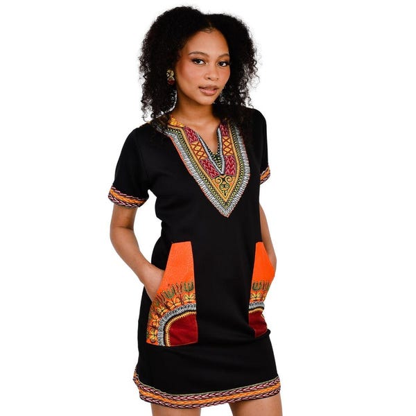 Dashiki Dress - Etsy