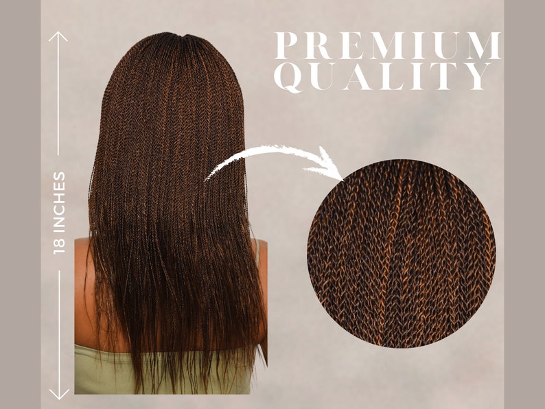 Million Spring Twist Wig, Shoulder Length Braided Wig, Color 30/33 - Etsy