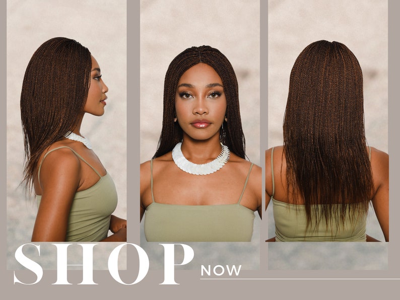 Million Spring Twist Wig, Shoulder Length Braided Wig, Color 30/33 - Etsy