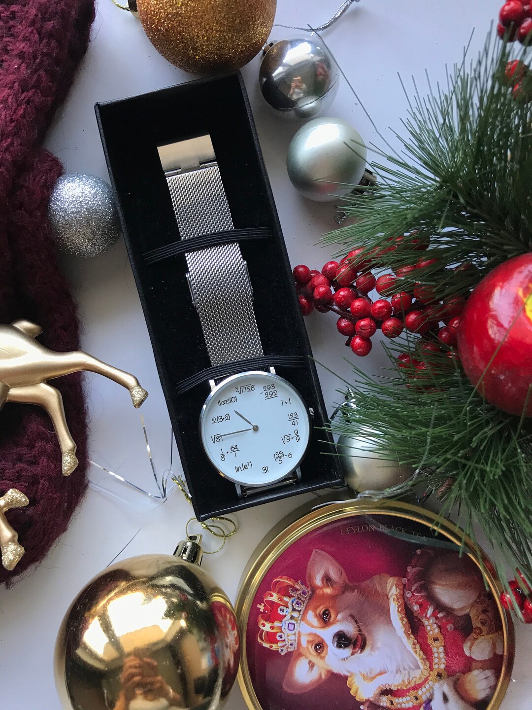 Math Gift Math Equation Watch Math Teacher Gift Math Student Math Major ...