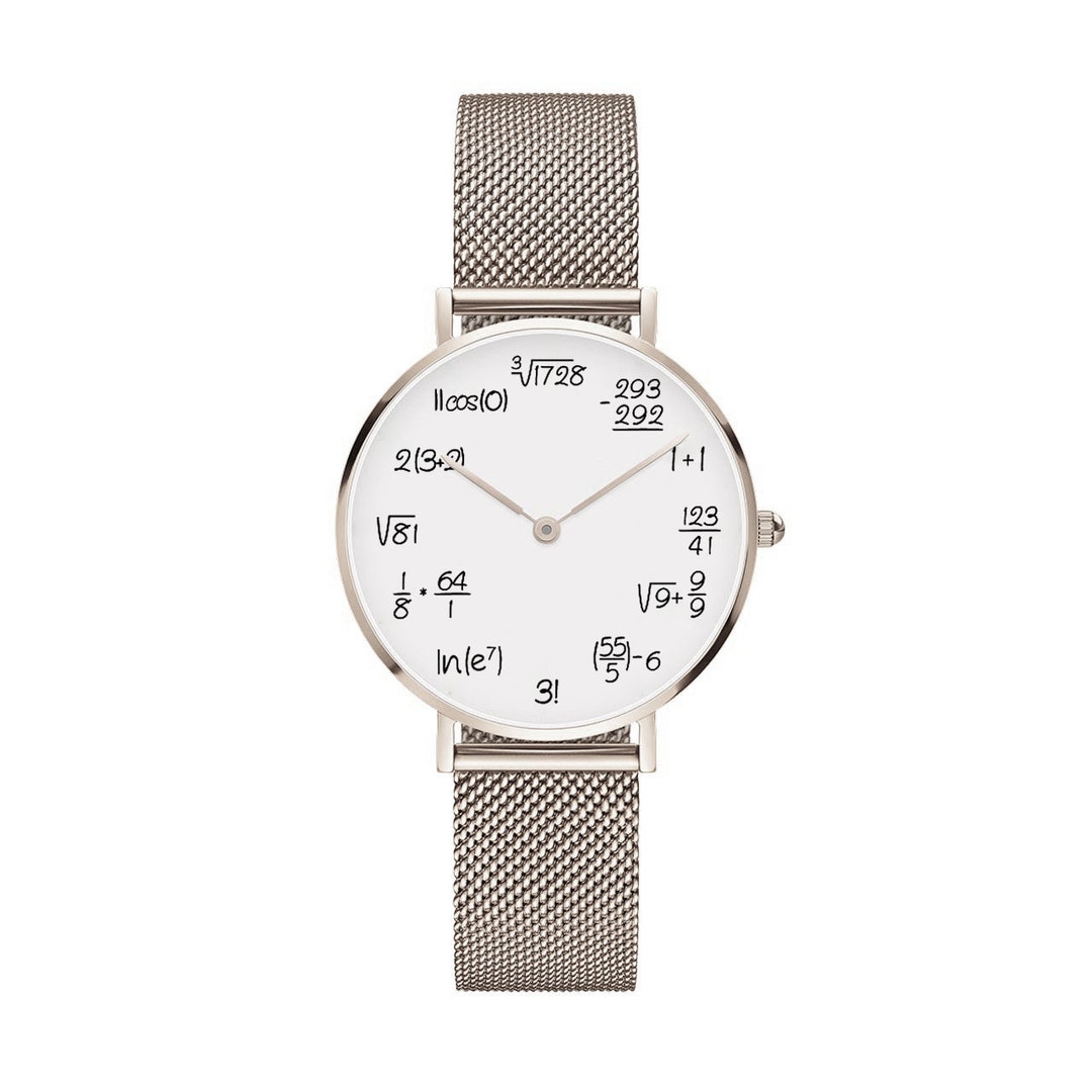 Math Gift Math Equation Watch Math Teacher Gift Math Student Math Major ...