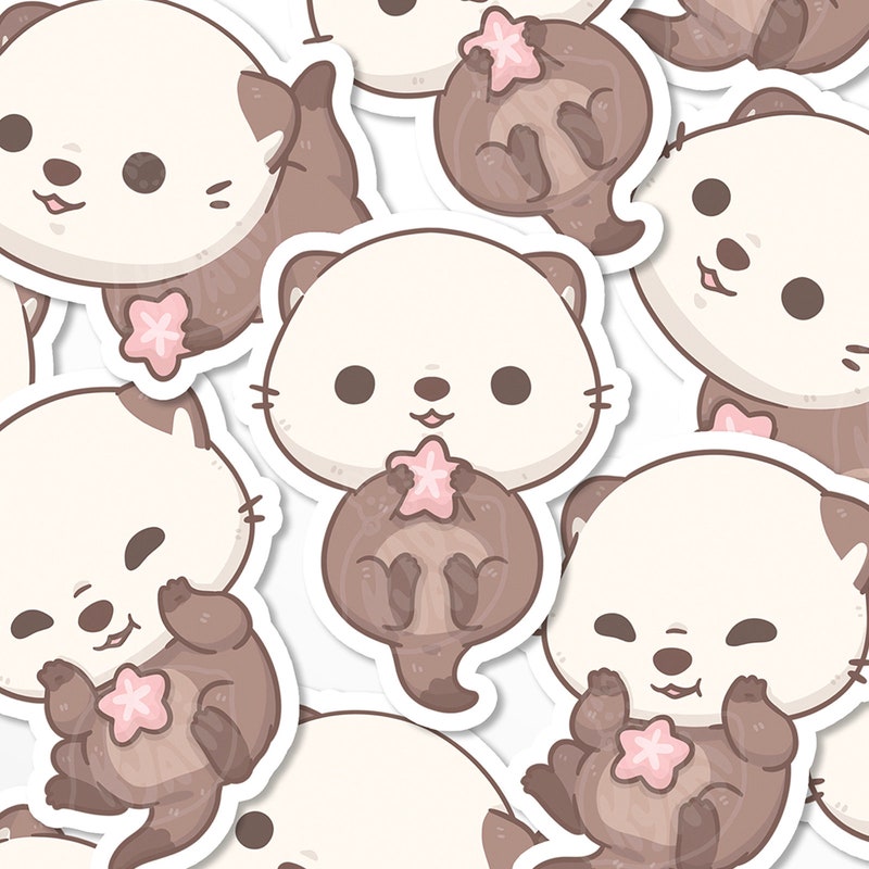 Otter Decal - Etsy