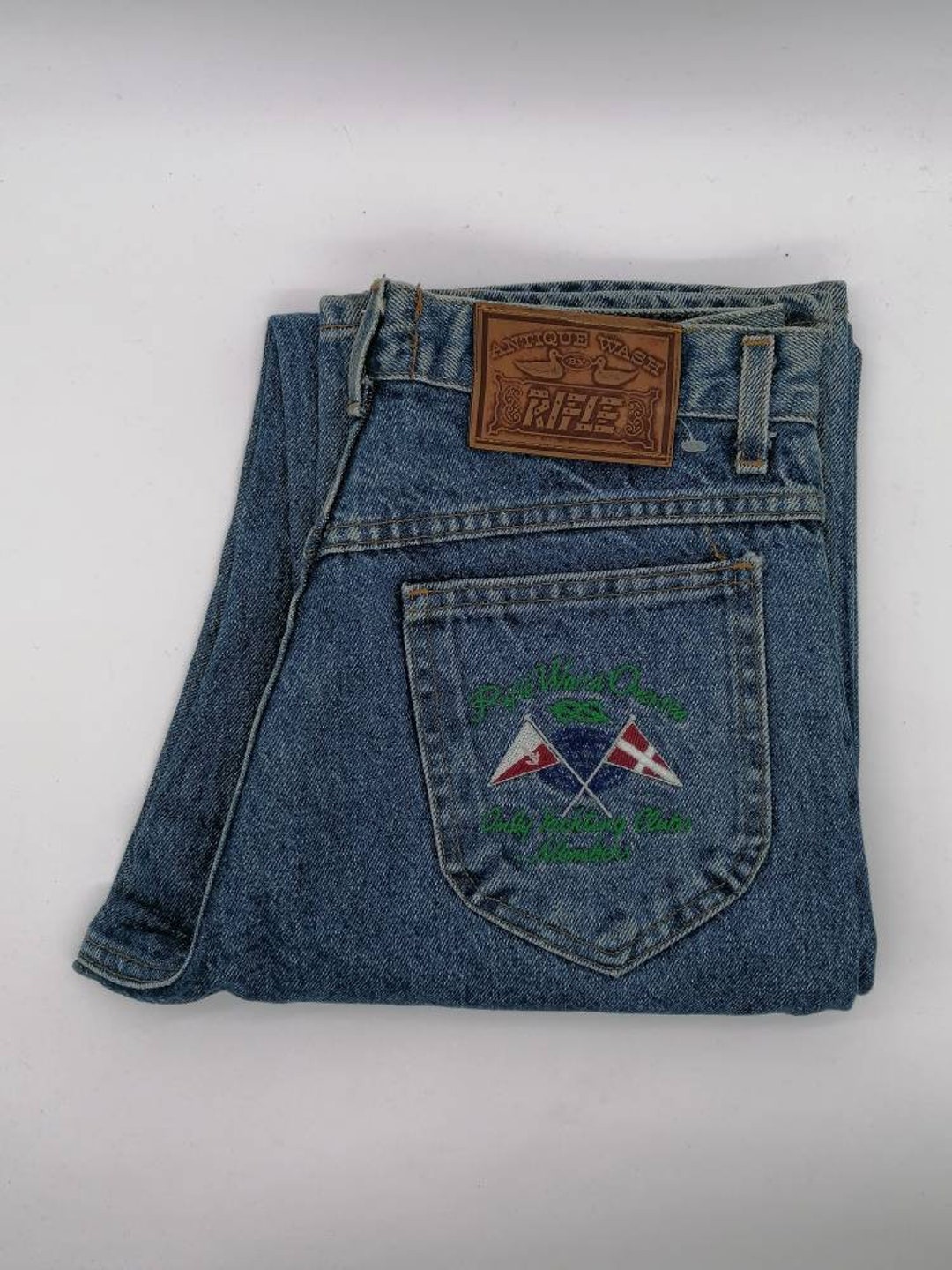 Jeans Rifle Antique Wash W 30. L 34. Vintage Original NEW OLD STOCK New ...