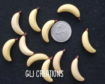 Banana Buttons | Etsy