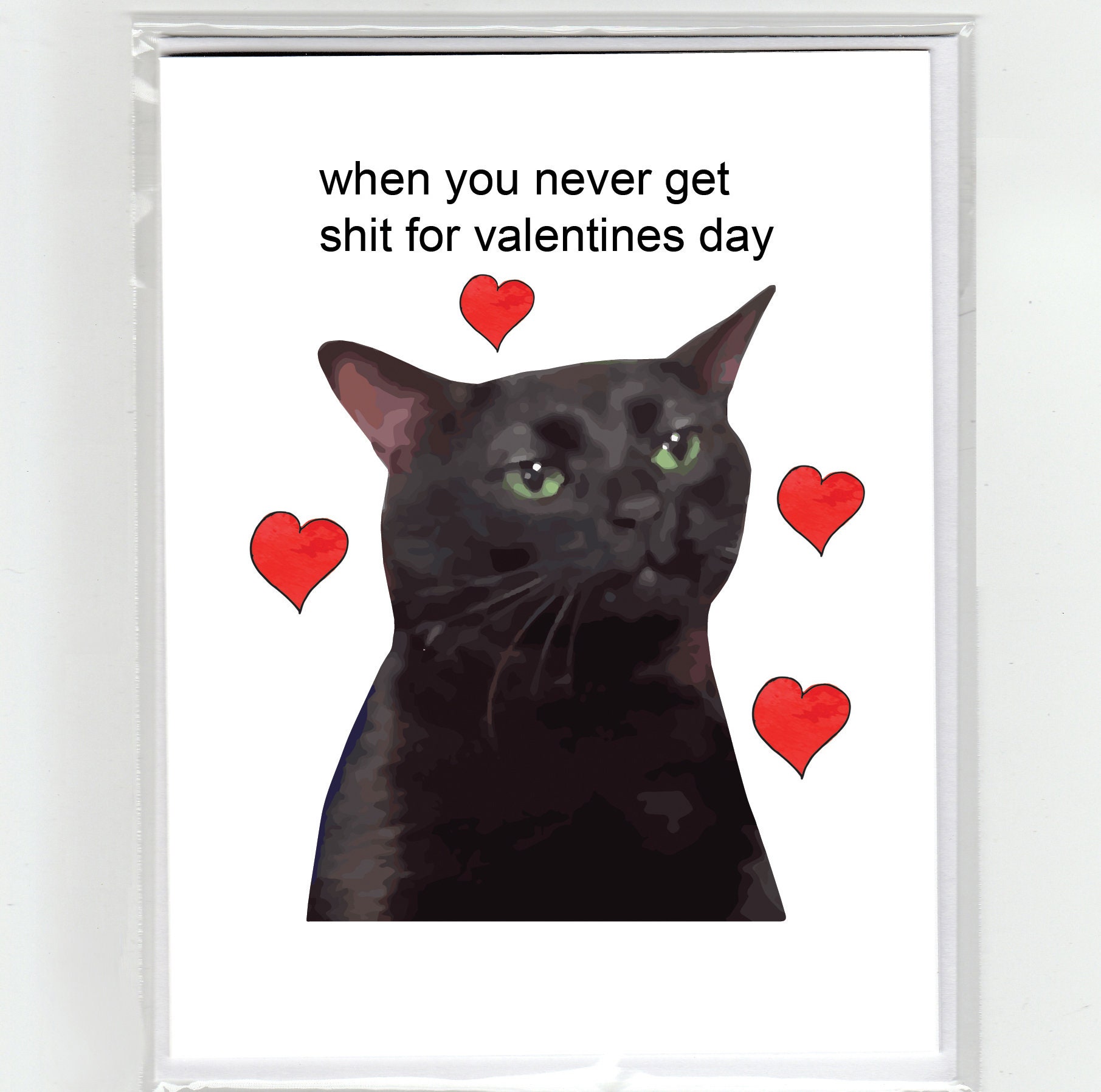 Schattige Kat Liefde Meme