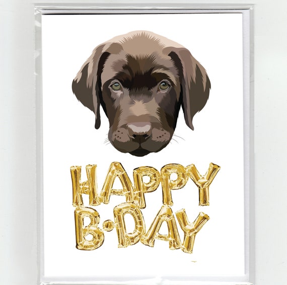 Happy Birthday Cute Lab