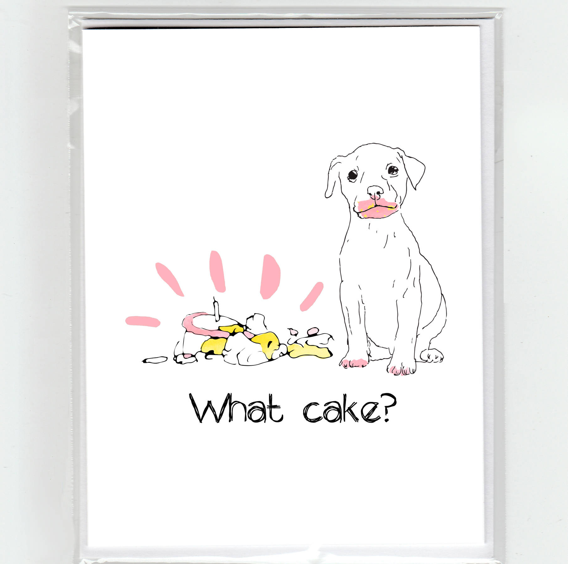 Destroyed Birthday Cake