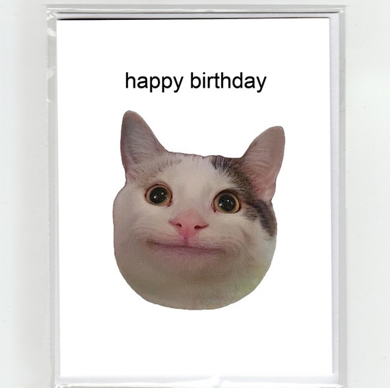 Alles Gute Zum Geburtstag, Katzenmeme 1 Year Old Cat Birthday