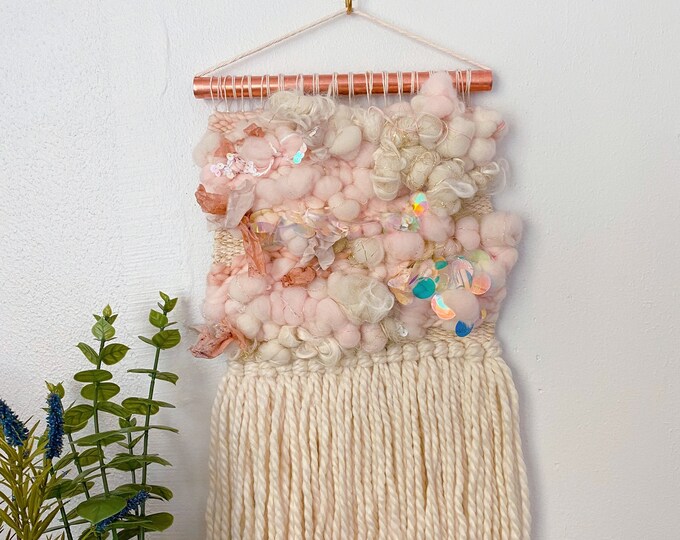Sweet Dreams Woven Wall Hanging Weaving Woven Wall Art Woven Decor ...