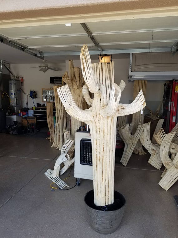 Cholla Cactus Skeleton Art